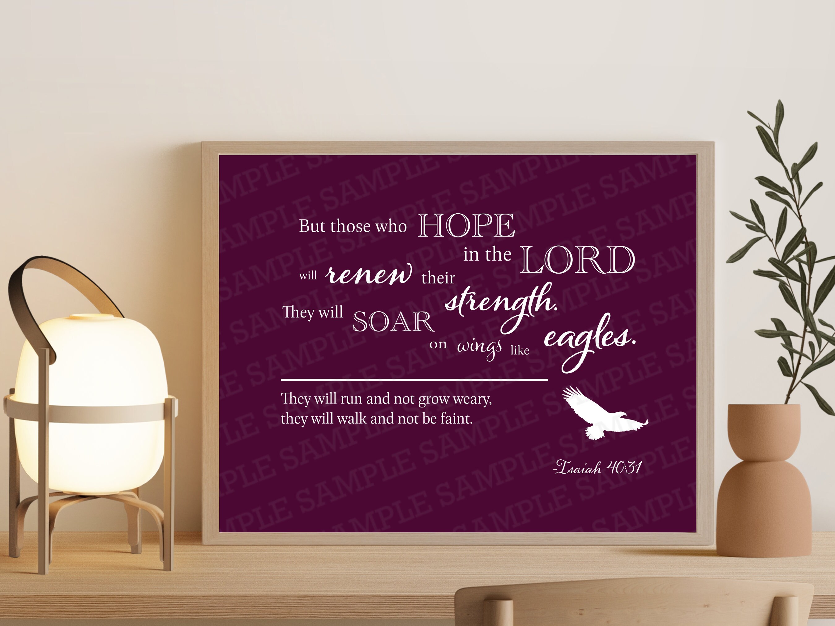 Isaiah 40:31 | Those Who Hope in the Lord Renew Their Strength | Soar ...