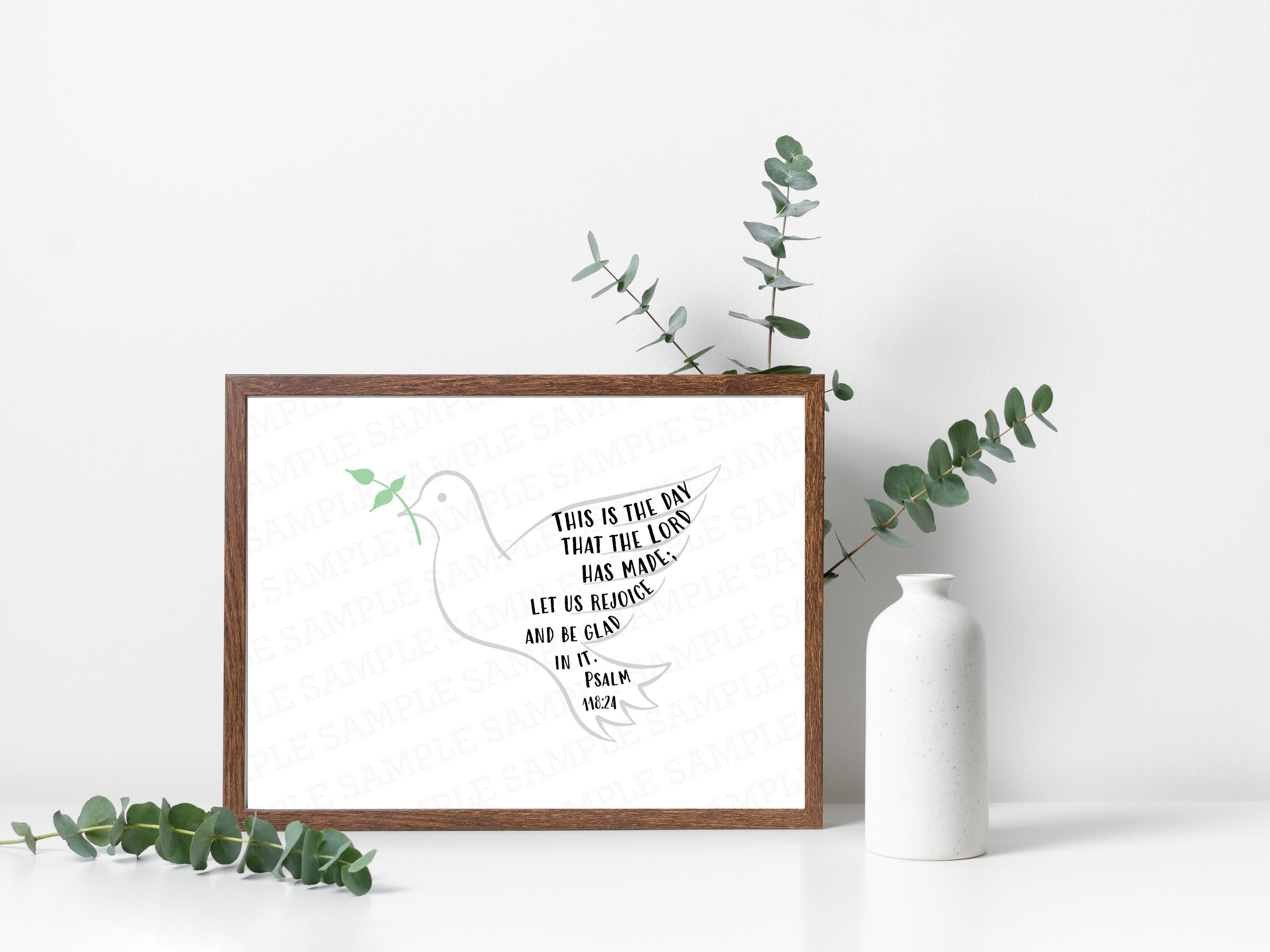 Psalm 118:24 | This is the Day That the Lord Has Made | Faith Art ...