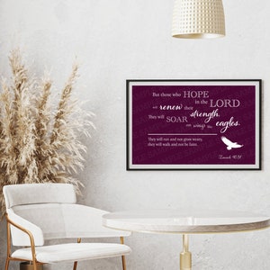 Isaiah 40:31 | Those Who Hope in the Lord Renew Their Strength | Soar ...