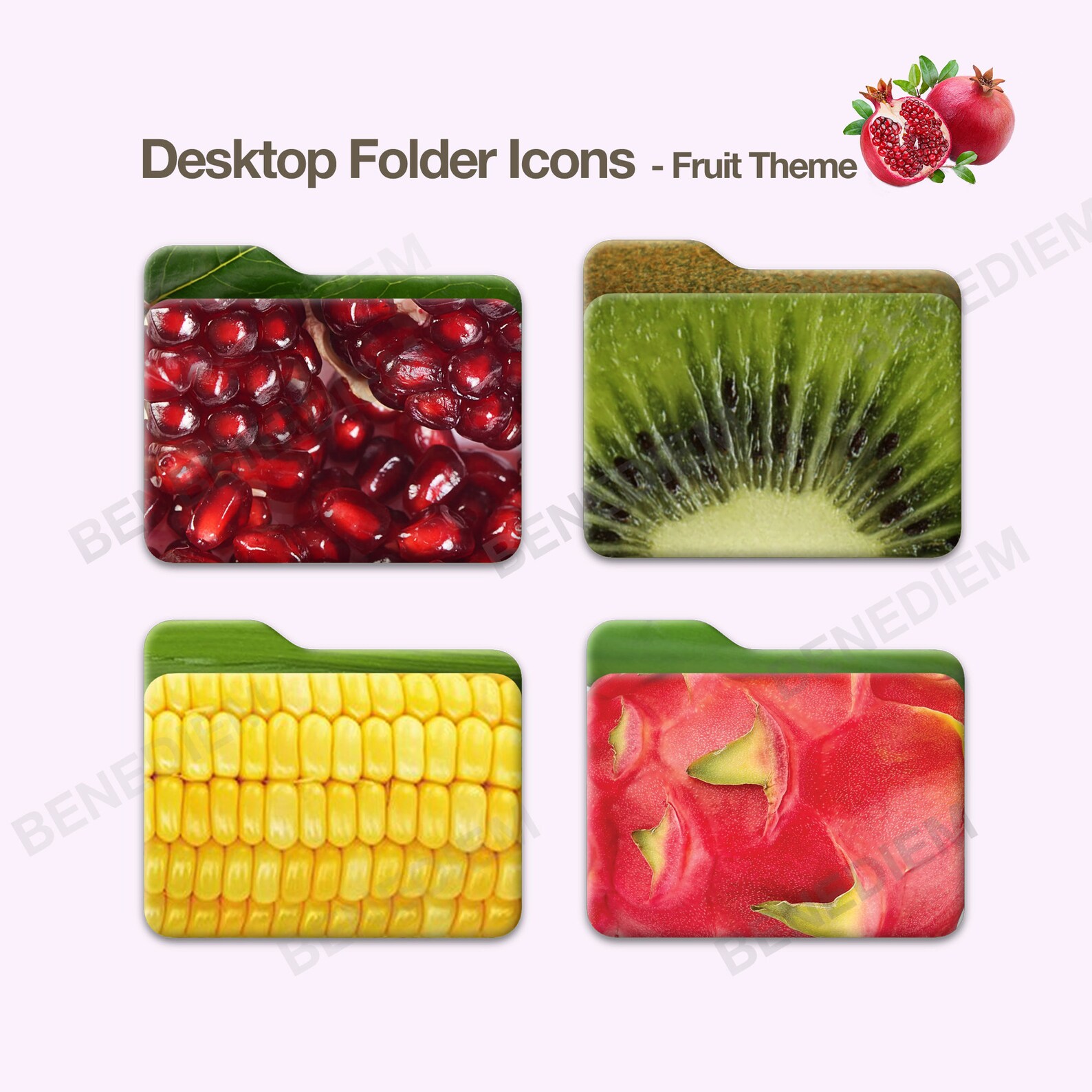 25 Desktop Folder Icons, Mac | PC Folder Icons , Desktop Aesthetic ...