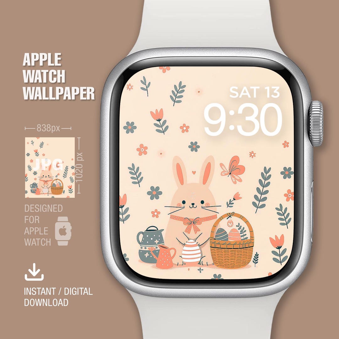 Apple Watch Wallpaper, Easter, Happy Easter, Watch Face, Digital Art ...