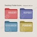 25 Desktop Folder Icons, Macpc Folder Icons , Desktop Aesthetic Folder ...