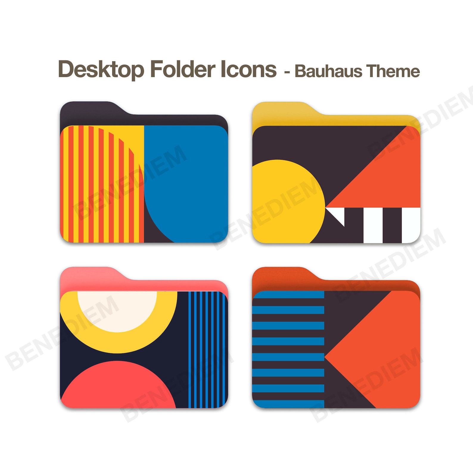 25 Desktop Folder Icons, Mac | PC Folder Icons , Desktop Aesthetic ...