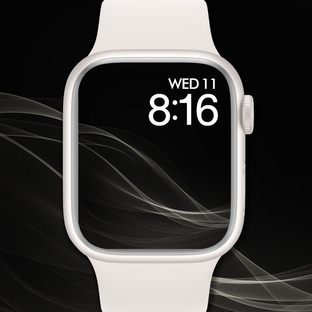 Digital Watch Wallpaper, Apple Watch Wallpaper, Watch Face, Watch ...