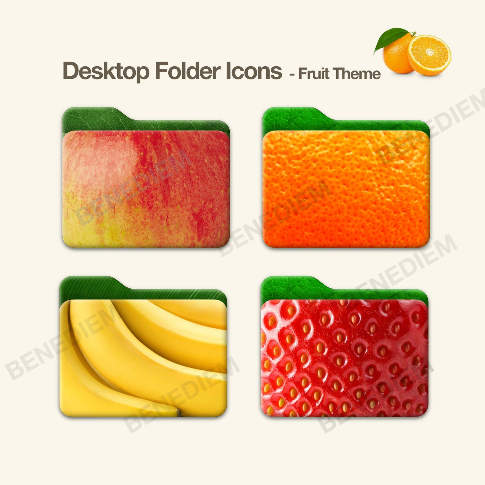 25 Desktop Folder Icons, Mac | PC Folder Icons , Desktop Aesthetic ...