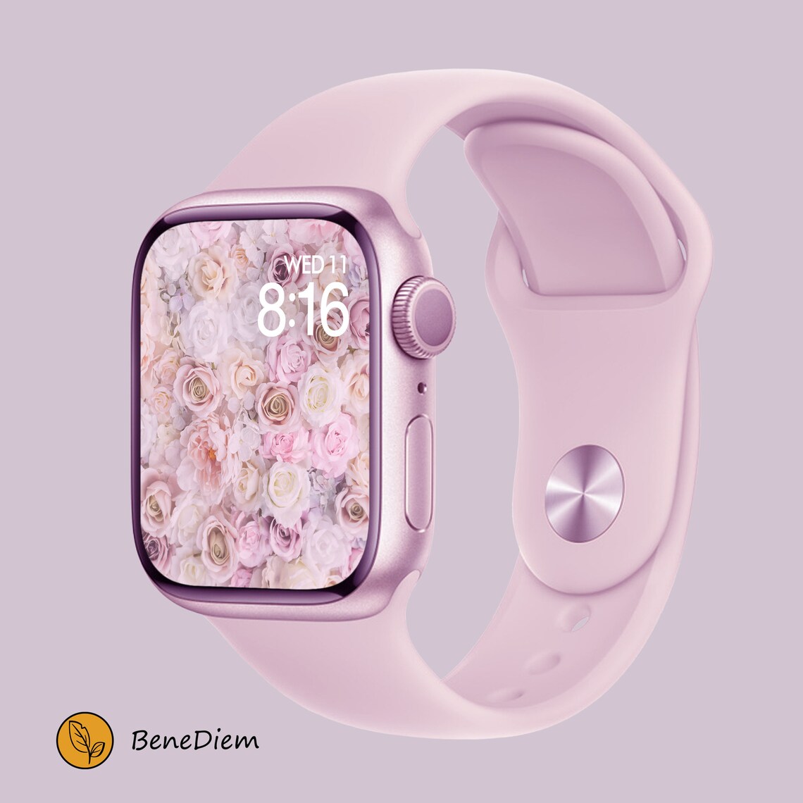Apple Watch Wallpaper, Watch Face, Rose Garden, Watch Background ...