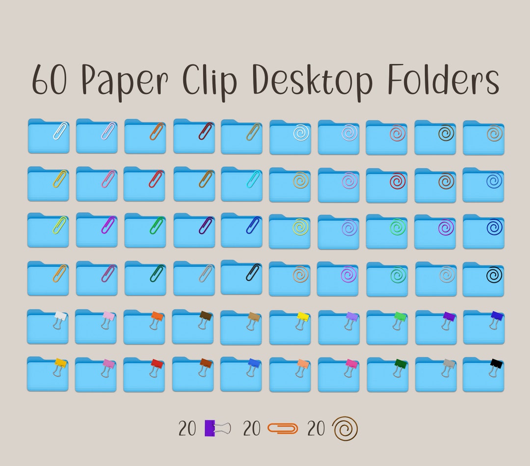 Digital 60 Desktop Folder Icons, Mac Folder Icons , Desktop Basic ...
