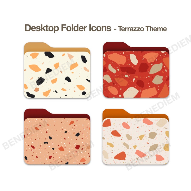 25 Desktop Folder Icons, Mac | PC Folder Icons , Desktop Aesthetic ...