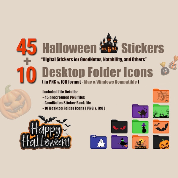 25 Desktop Folder Icons, Mac PC Folder Icons , Desktop Aesthetic Folder ...