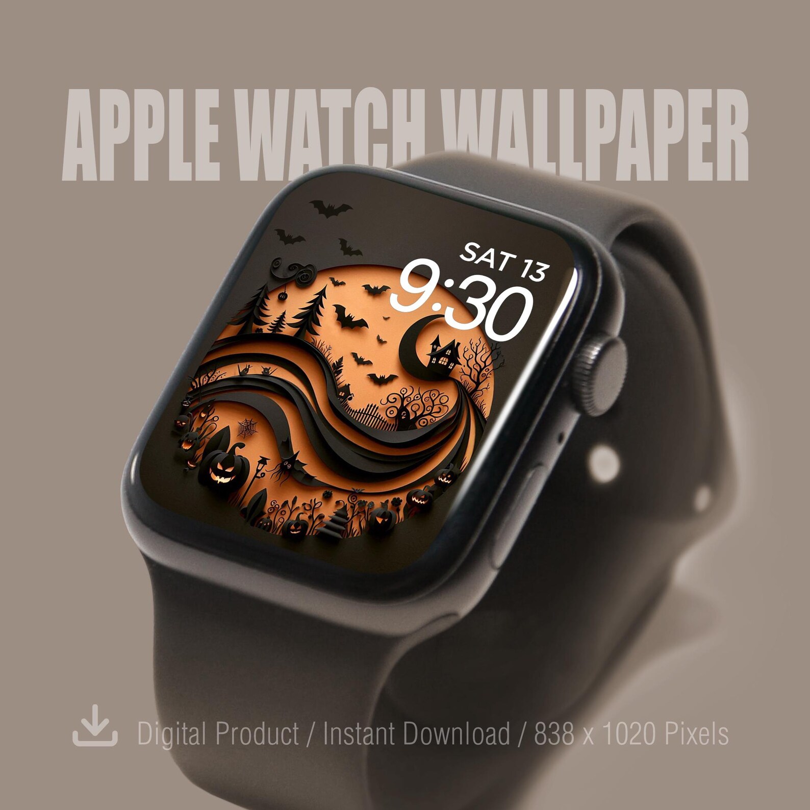 Apple Watch Wallpaper, Watch Face, Halloween Wallpaper, Halloween ...
