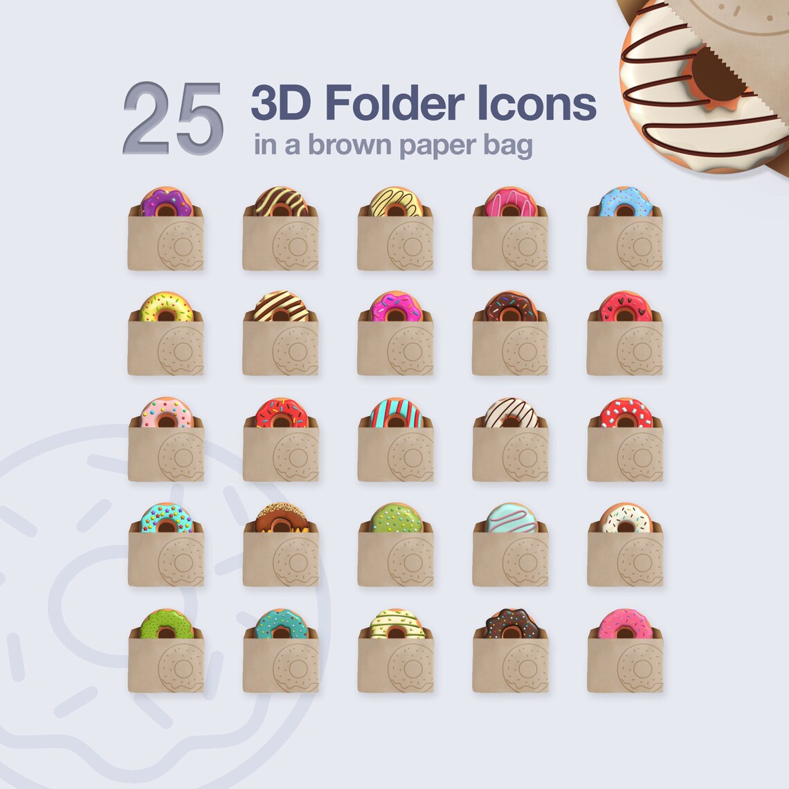 75 Desktop Folder Icons, 3D Folder Icons, Mac+windows Folder Icons ...