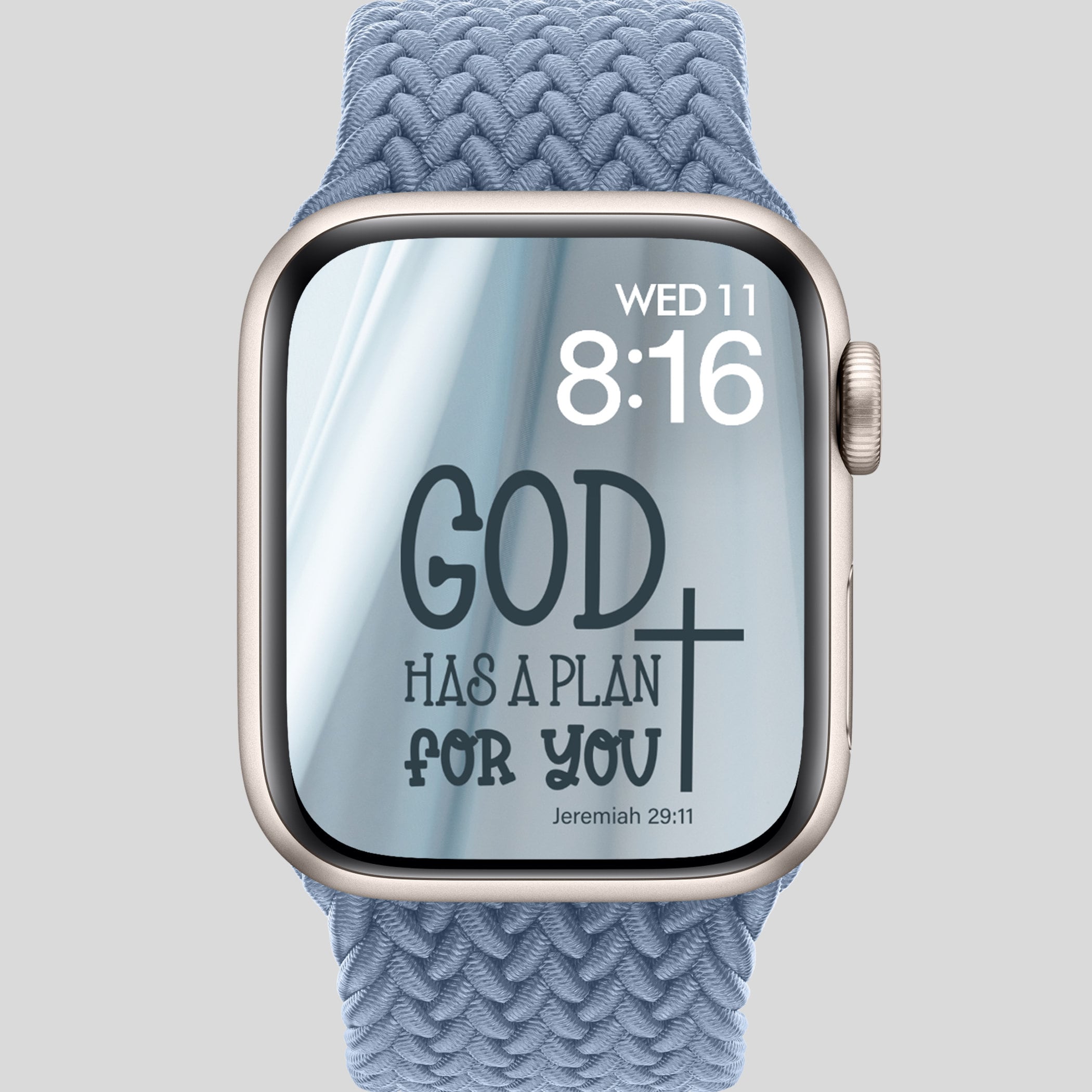 Christian Apple Watch, Scripture Wallpaper, Instant Download, Cross ...