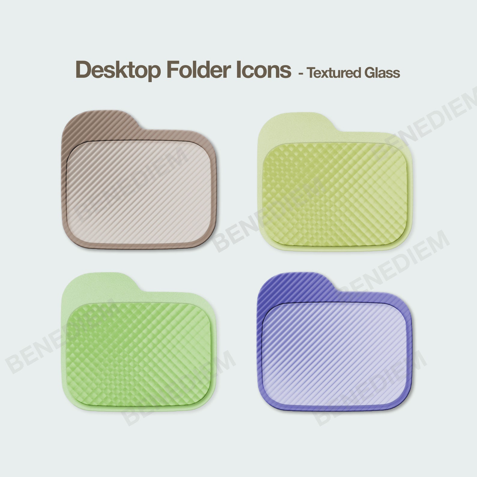 25 Desktop Folder Icons, Mac | PC Folder Icons , Desktop Aesthetic ...