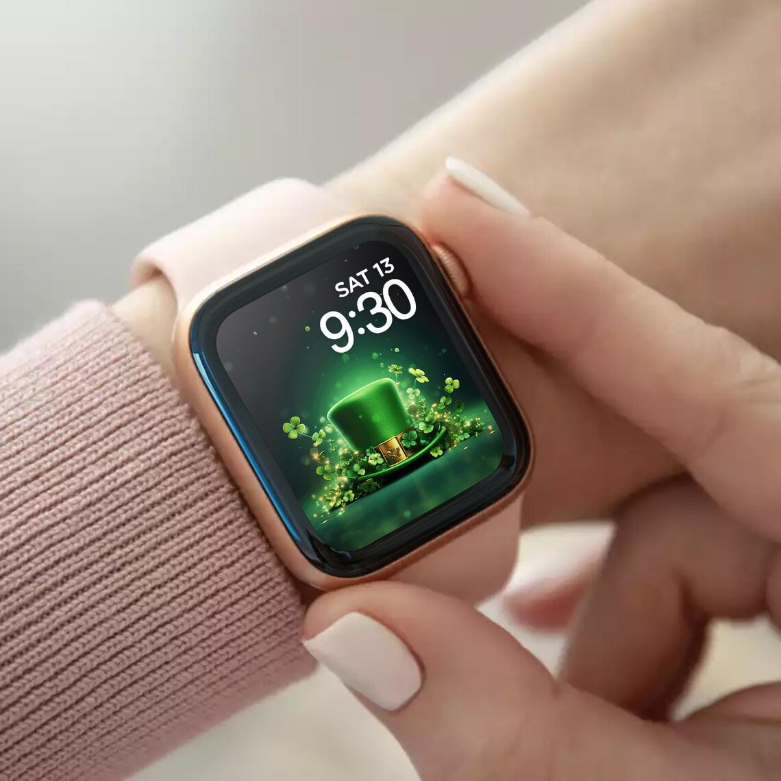Apple Watch Wallpaper, Saint Patrick's Day, Watch Face, Digital Art ...