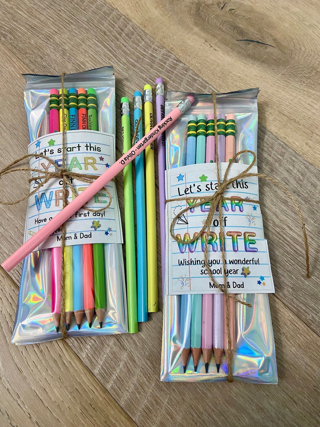 Personalized Pencils, Custom Teacher Pencils, Engraved Pencils, Pastel ...