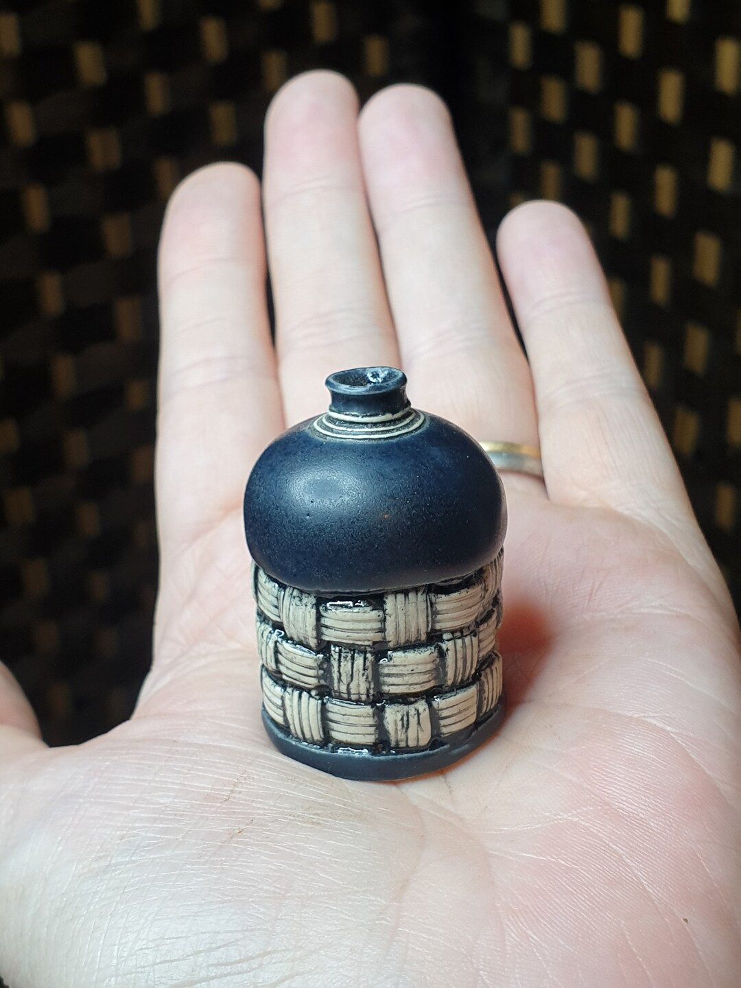 Miniature Pottery. 41.2mm - Etsy