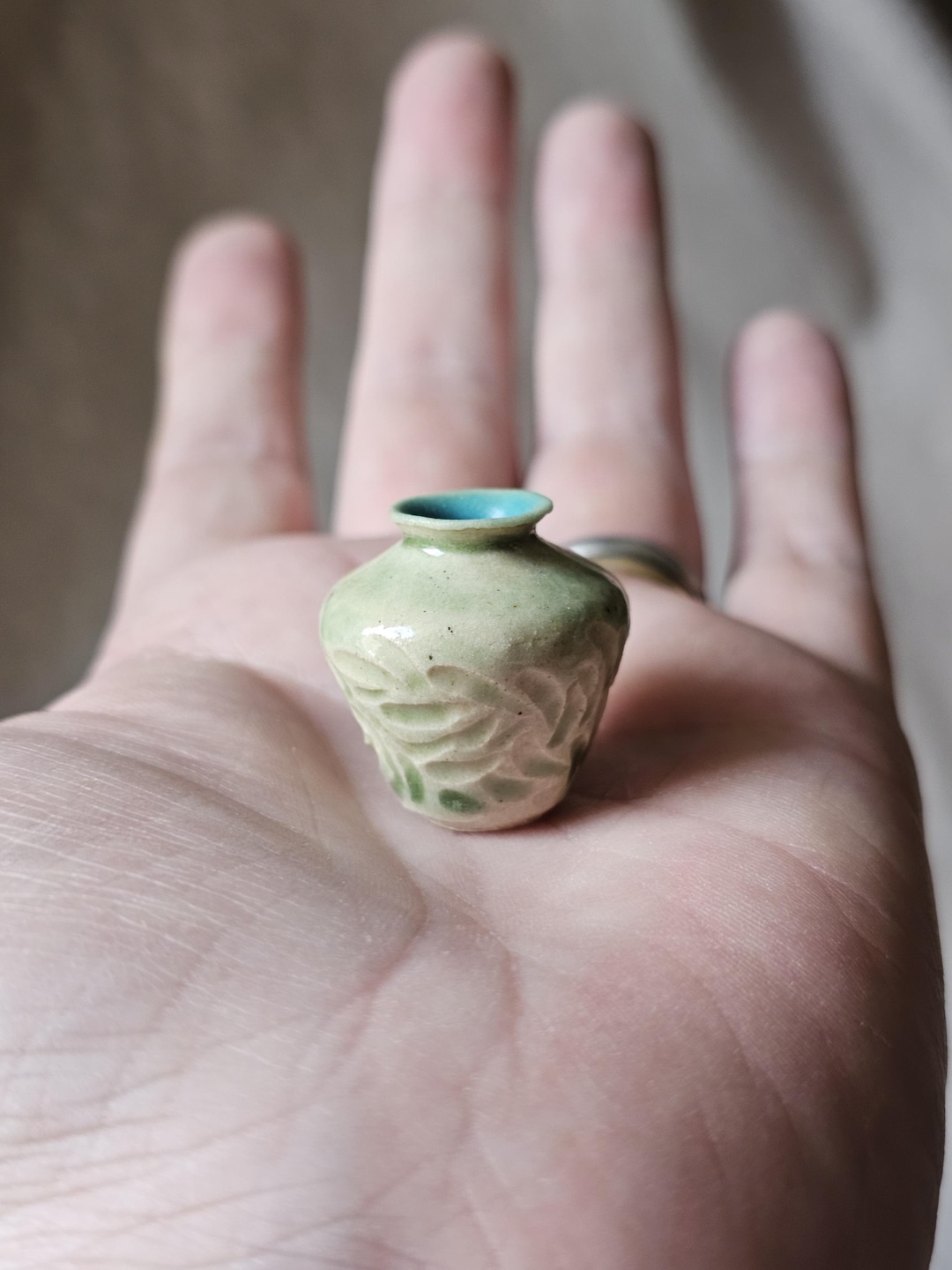 Miniature Pottery Vase: Wheel Thrown - Etsy