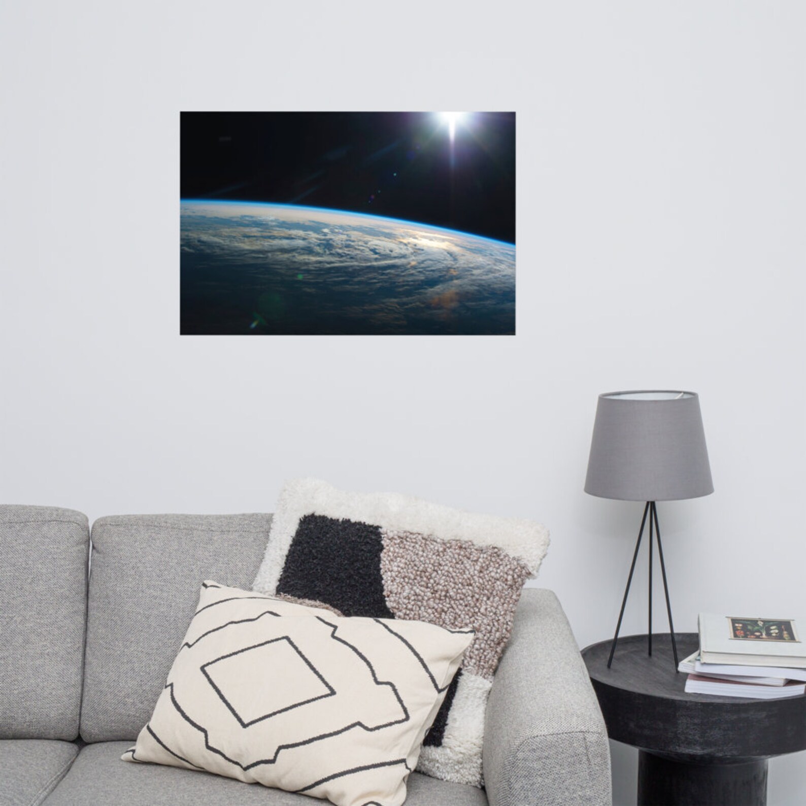 NASA Print: Planet Earth From Space Ideal Space Station Wall Art - Etsy