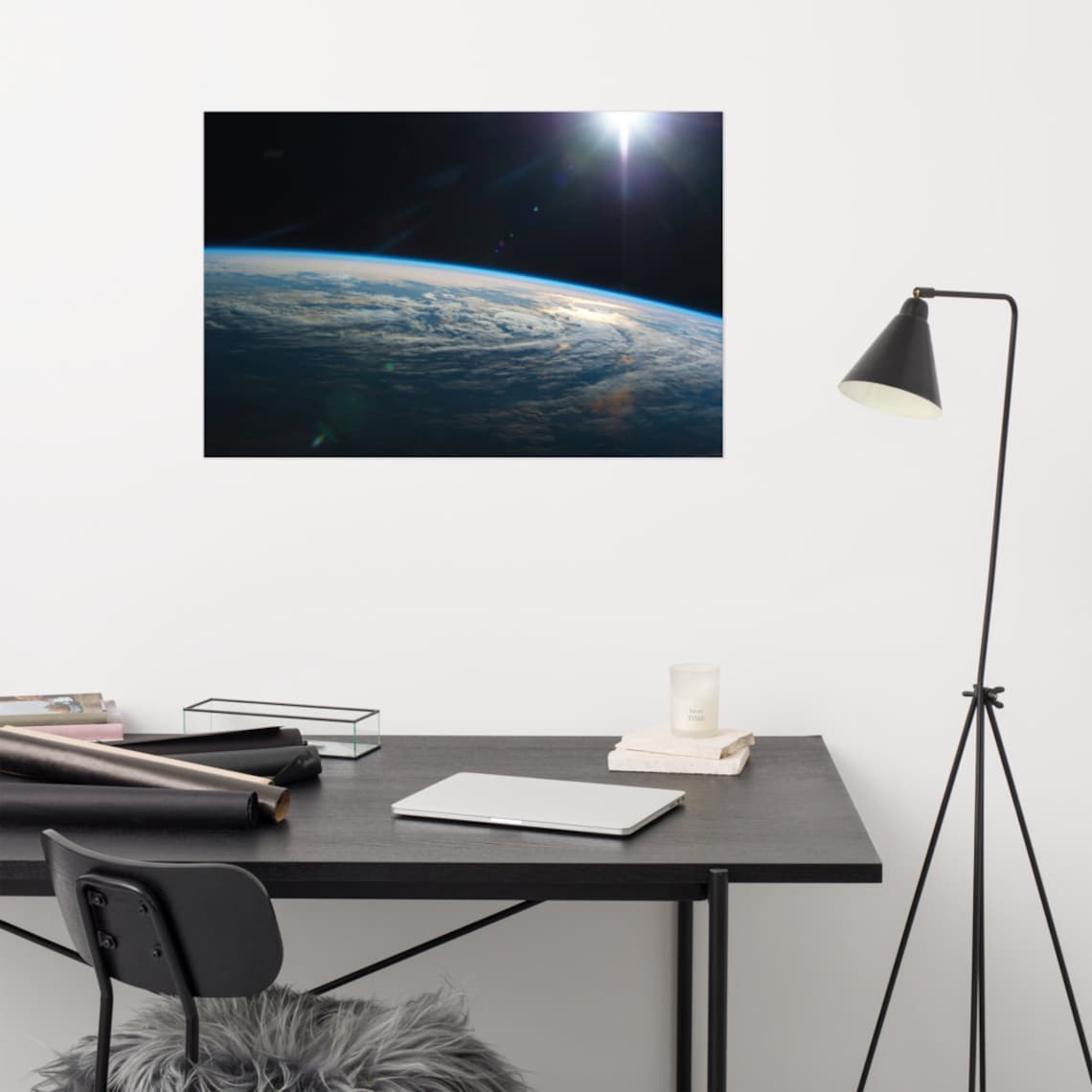 NASA Print: Planet Earth From Space Ideal Space Station Wall Art - Etsy