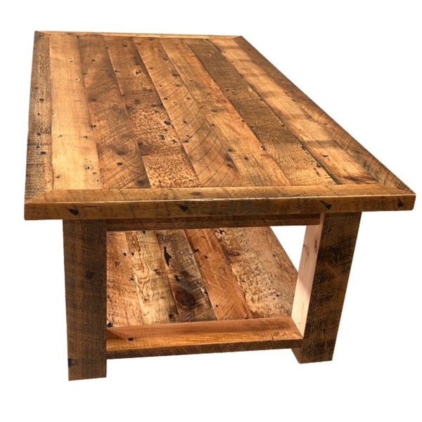 Reclaimed Pine Table - Etsy