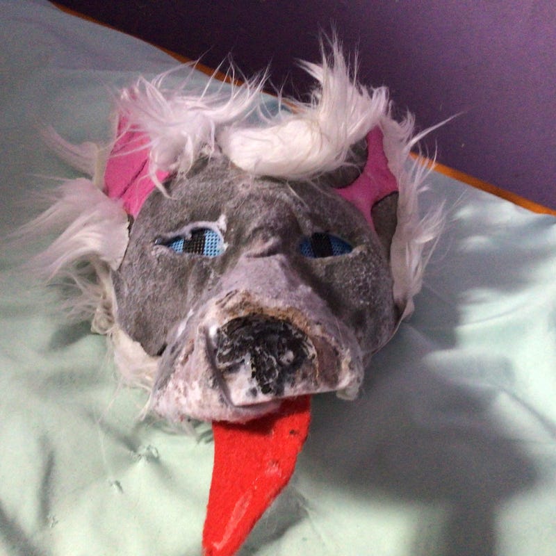 Grey Wolf Therian Mask - Etsy