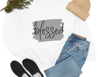 A Vibe Called Blessed Sweatshirt : Faith. Christian. - Etsy