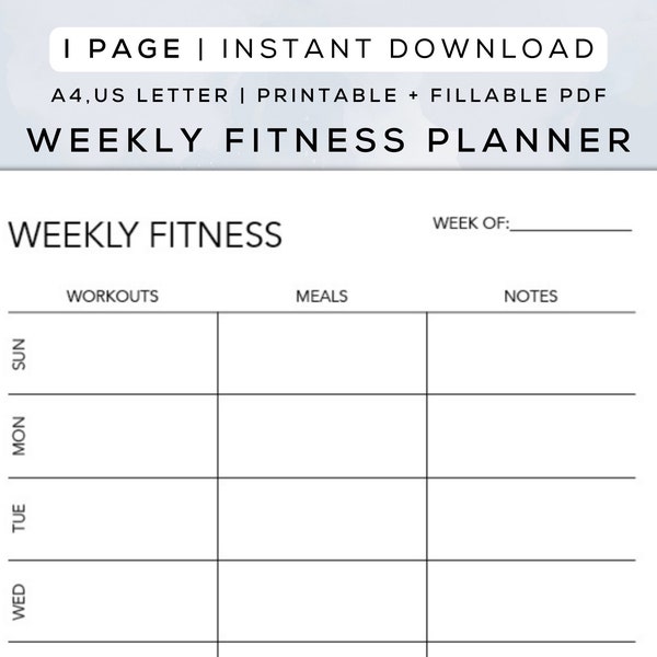30 Day Cardio Workout Bundle Printable Interactive PDF 5 Programs ...