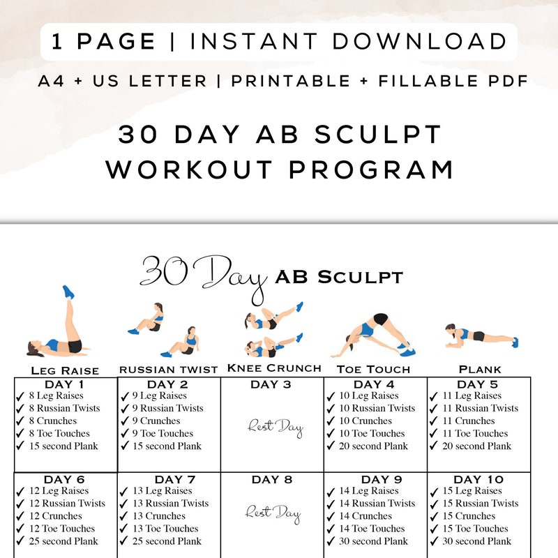 Sculpt Workout - Etsy