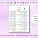 30 Day Shoulder Mobility Challenge Printable Fillable PDF Easy to ...