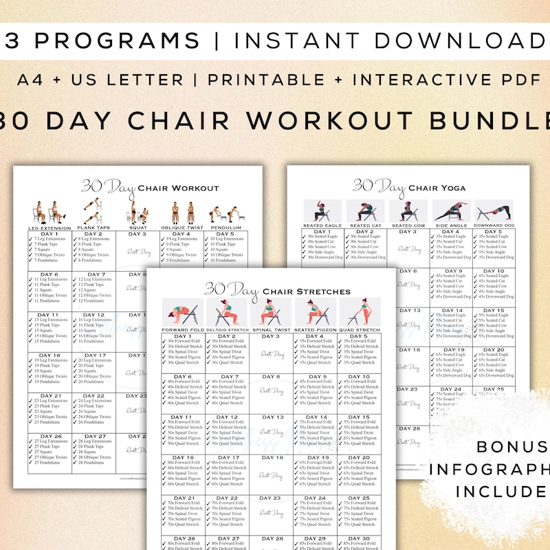 Gym Programs Digital - Etsy