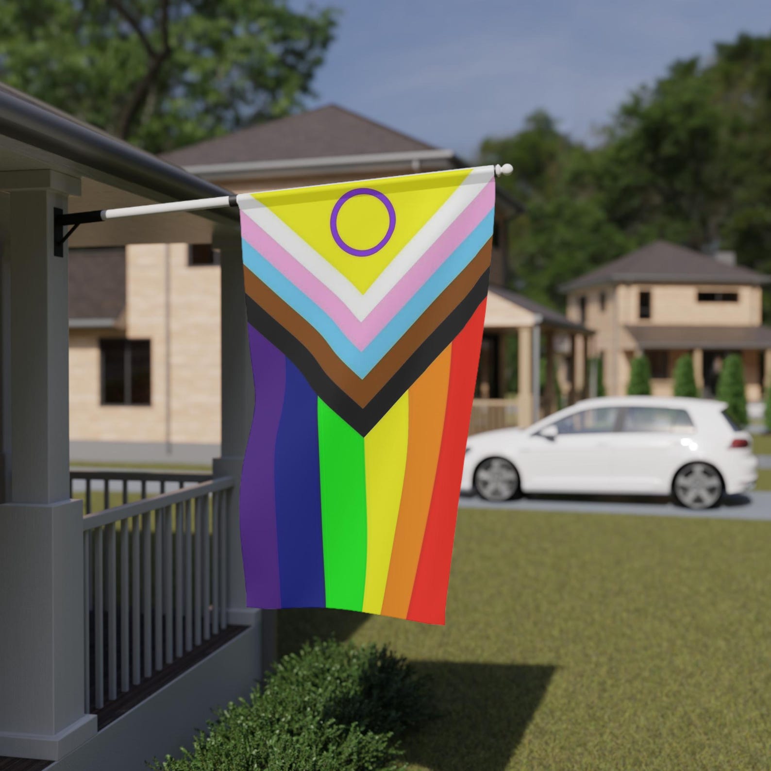 House Banner Flag, LGBTQ Transgender Flag, Pride Flag, LGBT Decor ...
