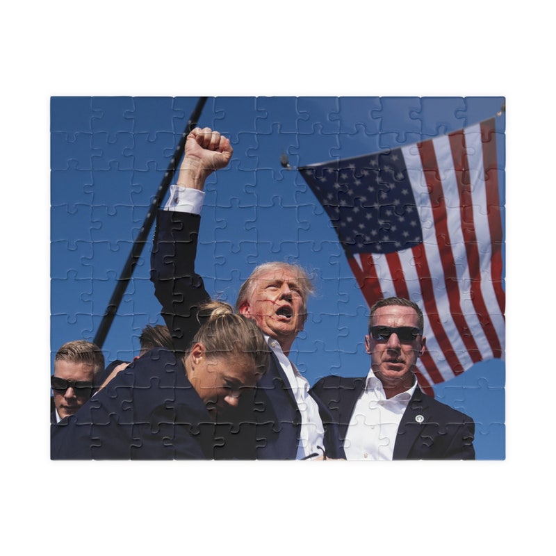 Trump Jigsaw Puzzle - Etsy