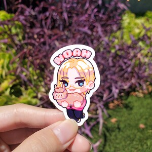 PLAVE Waeyo Kpop Vtuber Fanart Chibi Stickers, for Laptop iPad Notebook ...