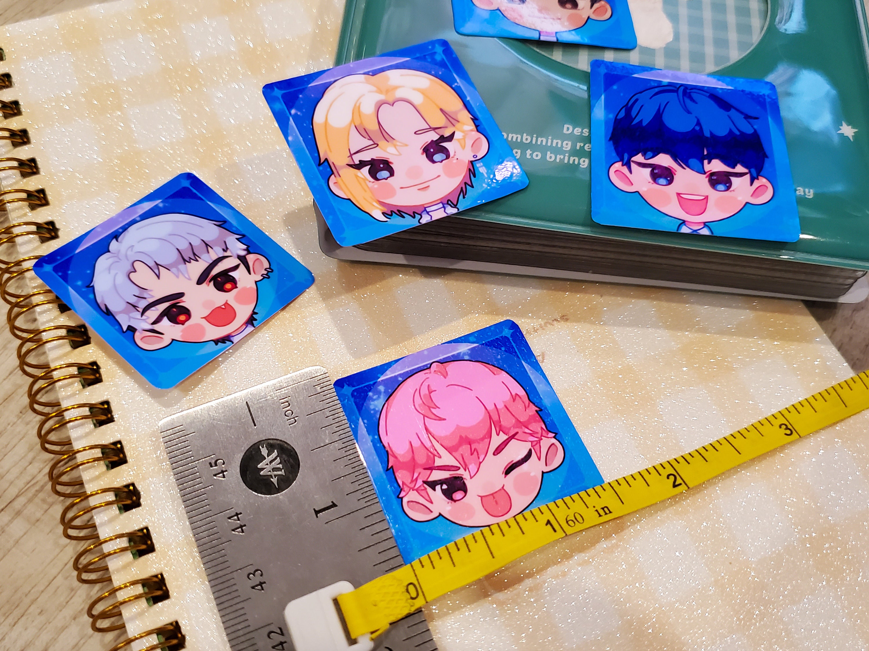 PLAVE Asterum Kpop Vtuber Fanart Chibi Stickers, for Laptop iPad ...