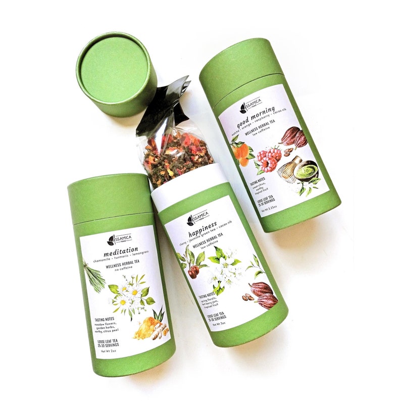 Wellness Tea, for Stress Relief, Relaxation, Mood Booster | Chamomile ...