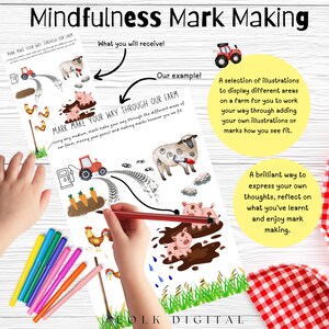 Digital Download Early Years Learning Pack Farm Topic Childminder ...