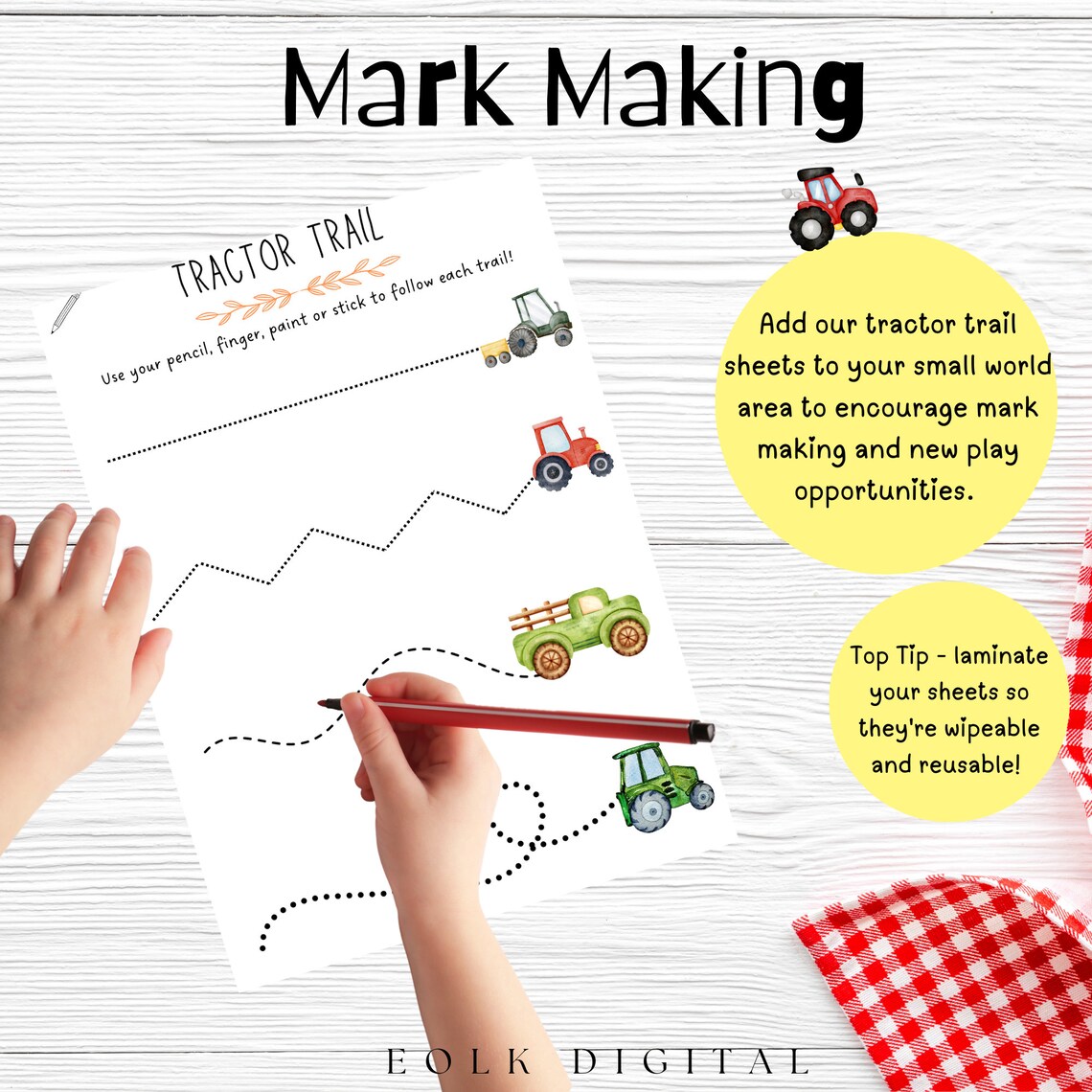 Digital Download Early Years Learning Pack Farm Topic Childminder ...