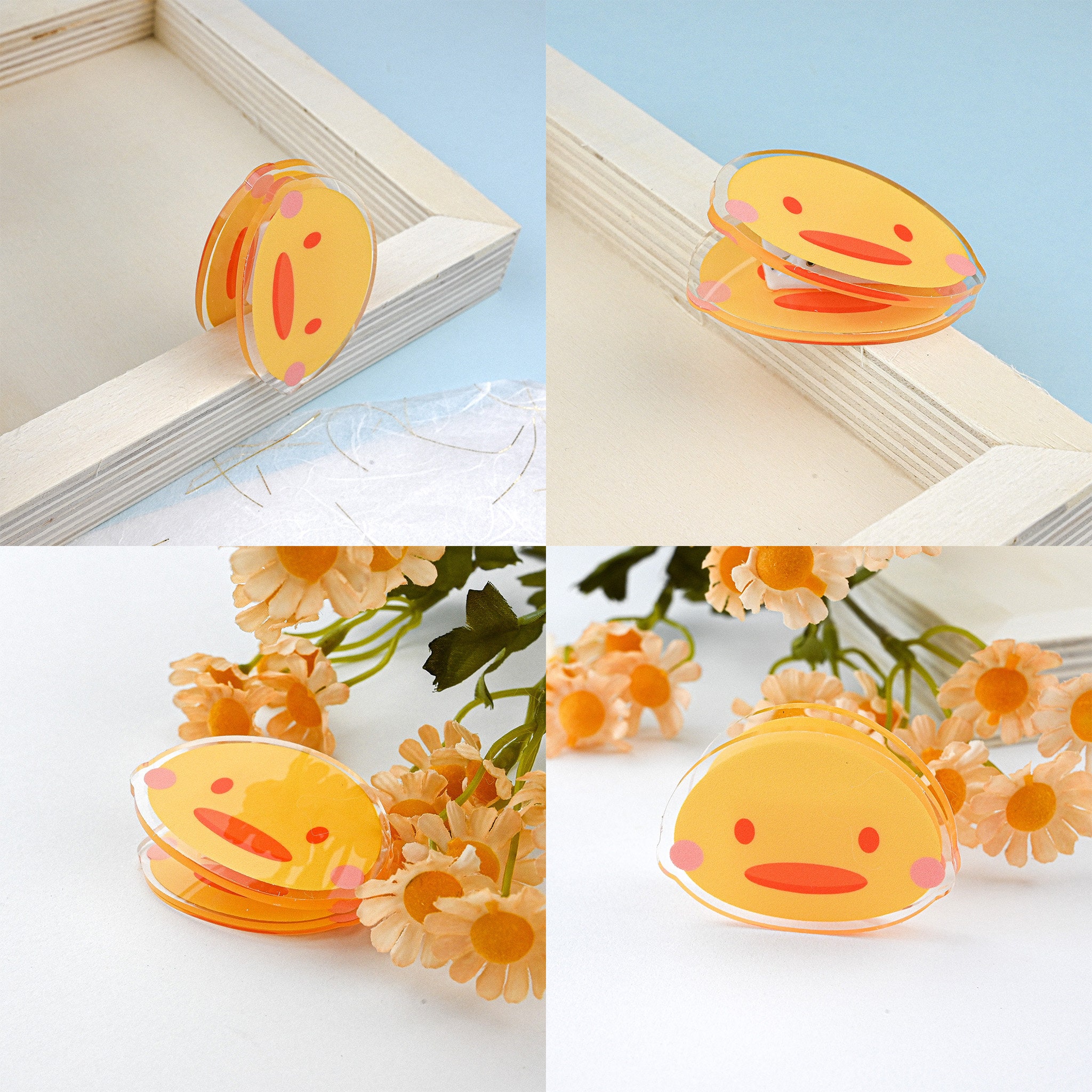 Cute Animal Binder Clip Kawaii Journal Planner Clips - Etsy