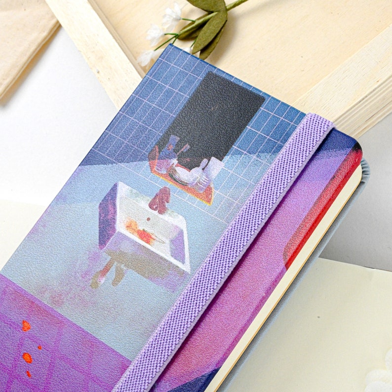 Aesthetic Notebook A6 Sketchbook Small Journal Notebook Blank ...