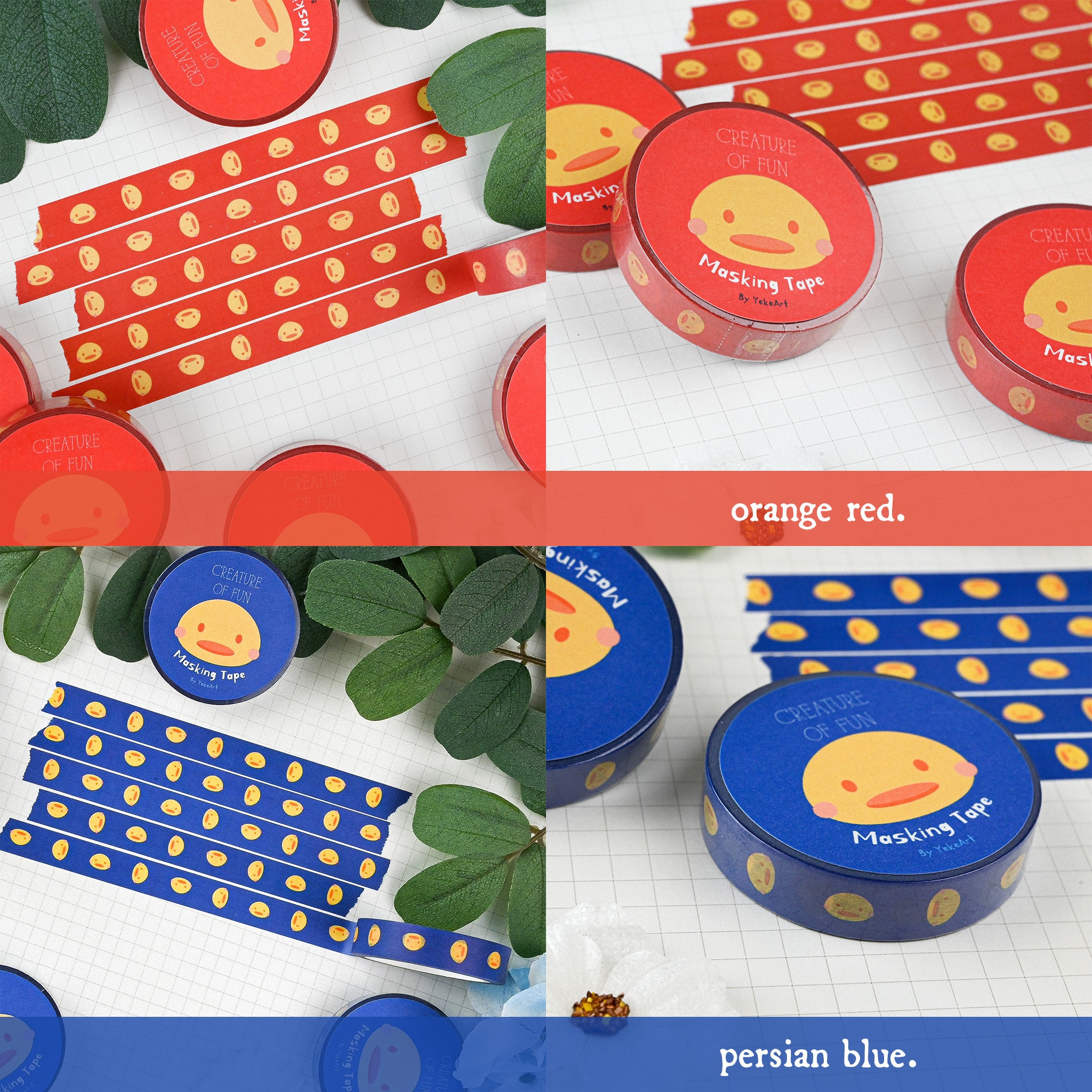 Colorful Washi Tape Bundle Kawaii Tape Set Cute Washi Tape Animal ...