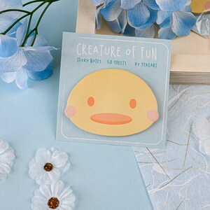 Duck Stationery Bundle Pastel Washi Tape Cute Sticky Notes Kawaii ...