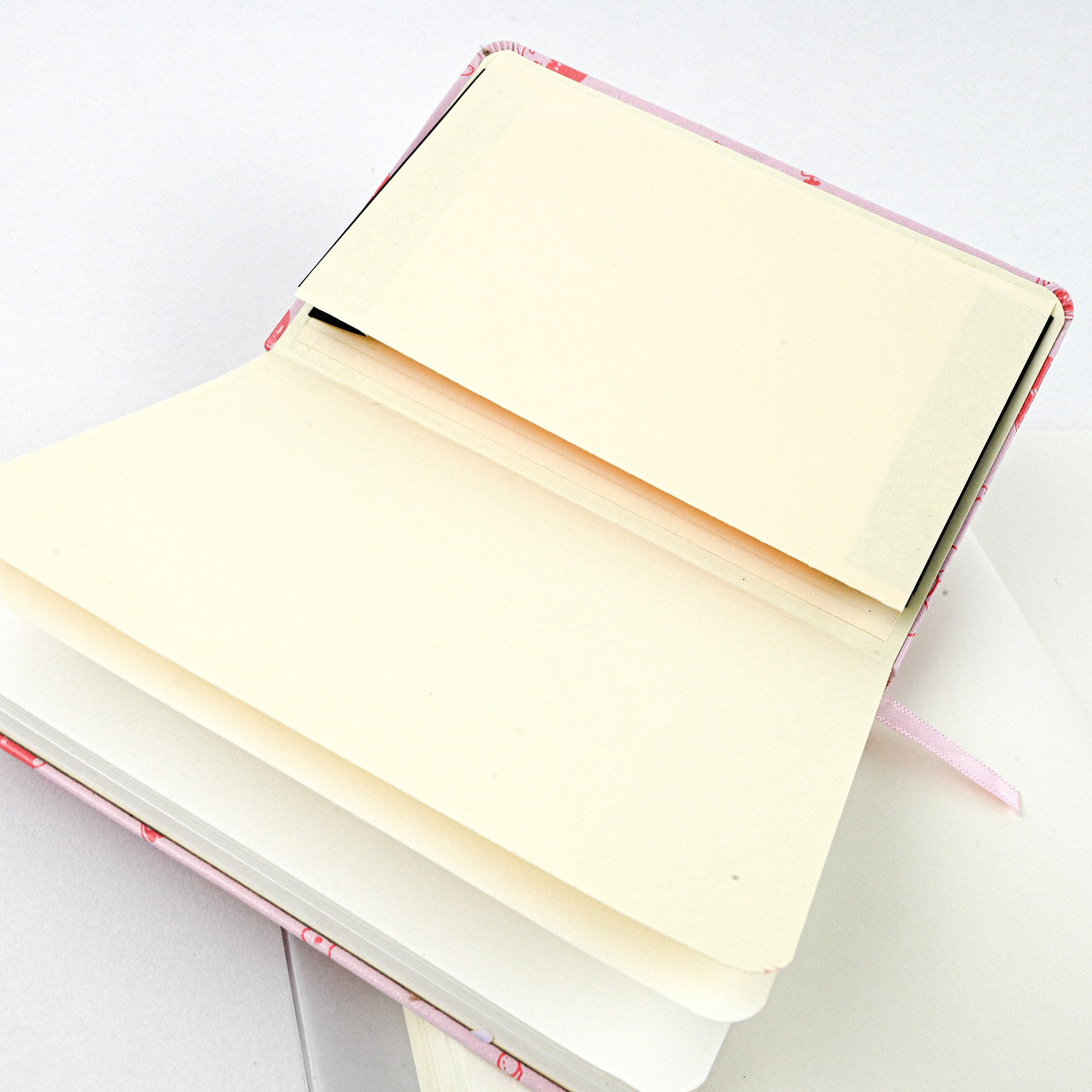 Pink Journal Notebook Cute Sketchbook A6 Notebook Leatherette Journal ...