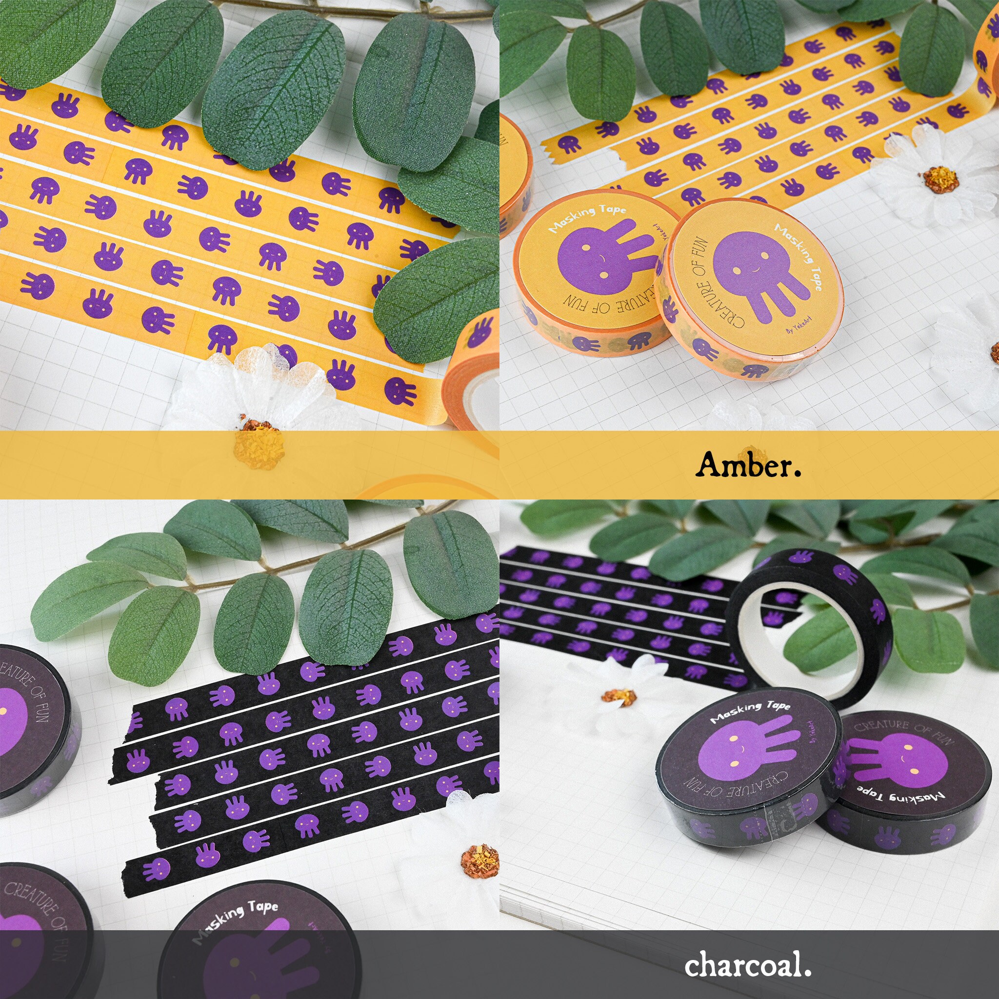 Colorful Washi Tape Bundle Kawaii Tape Set Cute Washi Tape Animal ...