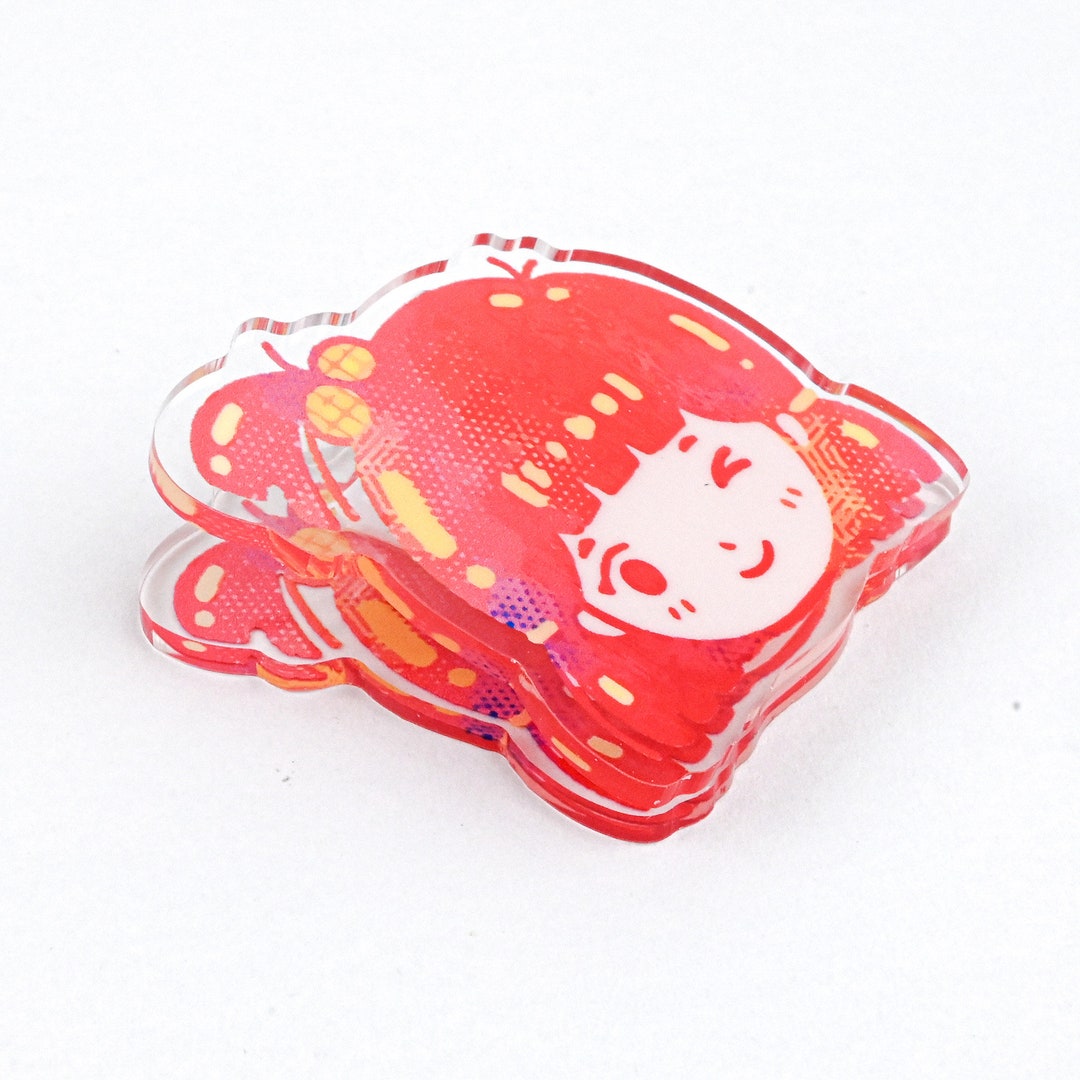 Cute Girl Binder Clip Kawaii Journal Clip Cute Planner Clip - Etsy