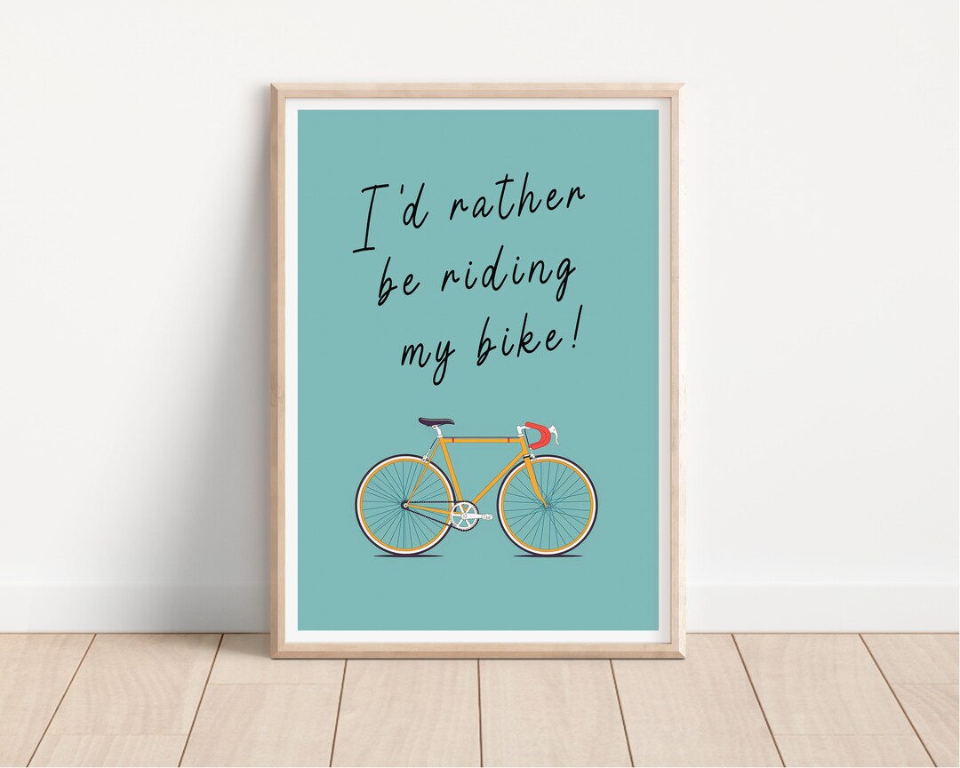 Bicycle Printable Poster, Minimalist Design, Digital Download, Wall Art ...