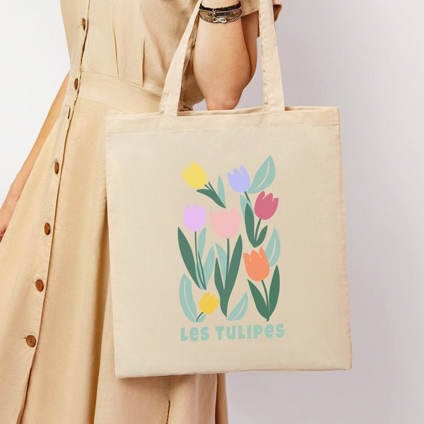 Tulips Tote Bag - Etsy