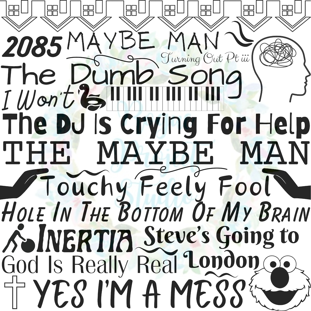 The Maybe Man - AJR - the Maybe Man Album - Svg, Png, Jpg - AJR Merch ...