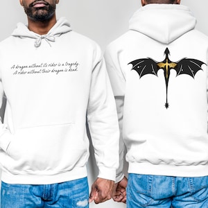 Fourth Wing Hoodie - Violets Relic - Violets Tattoo - Unisex Heavy ...