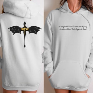 Fourth Wing Hoodie - Violets Relic - Violets Tattoo - Unisex Heavy ...