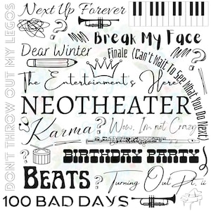 Neotheater - AJR - Svg, Png, Jpg - AJR Merch - Instant Download - Etsy